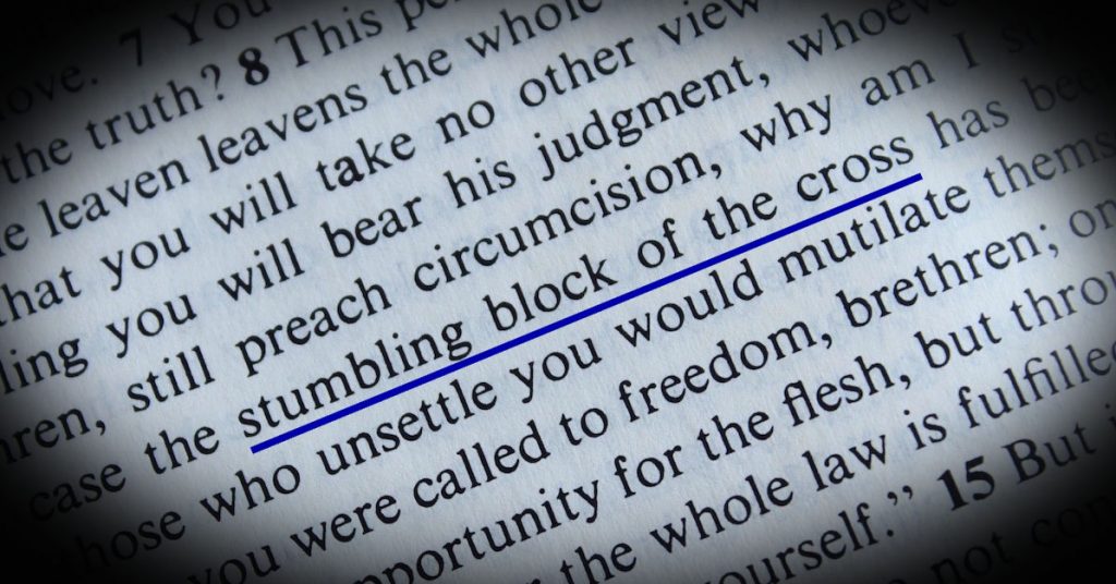 A stone of stumbling…a rock of offense – TheoGeek